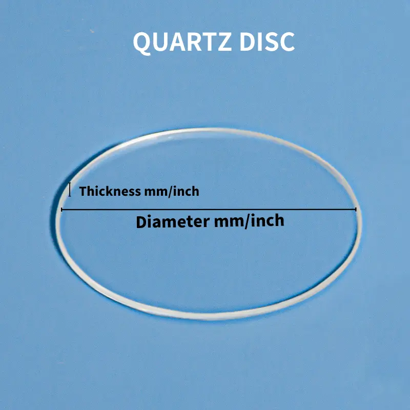 High Purity Quartz Discs & Optical Windows | JGS1/2/3 Grades